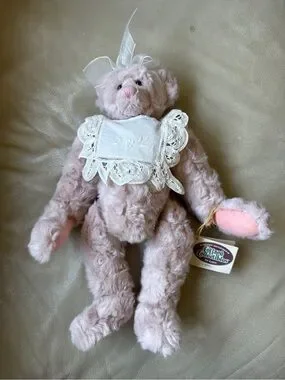 GANZ | Toys | Ganz Abby Light Pink Bear Cottage Collectibles Plush 3 ...